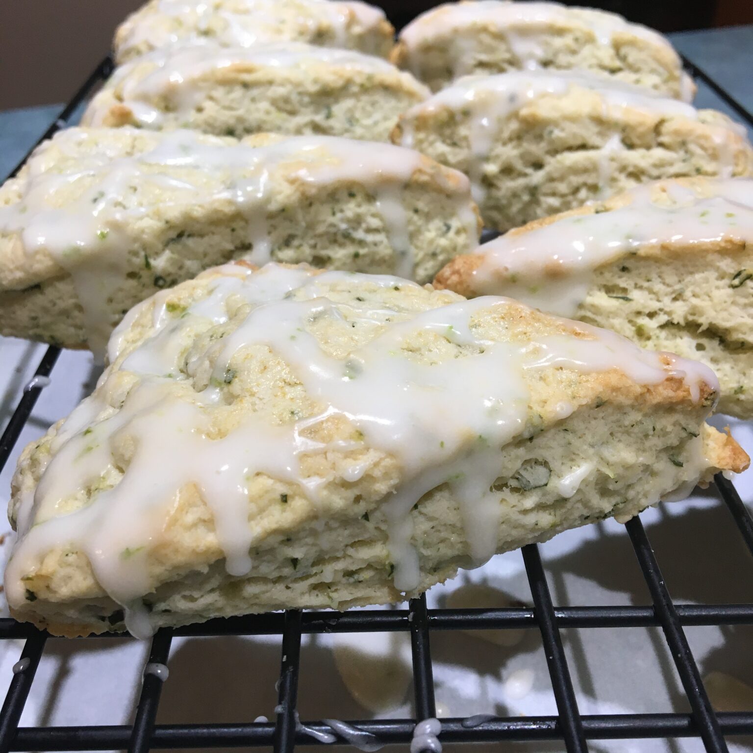 Lime Basil Scones - Supperstruck